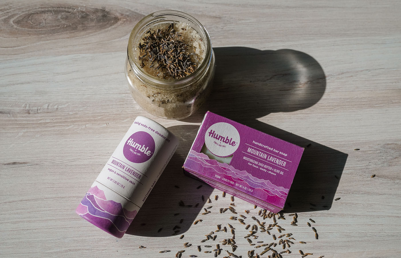 Four Ingredient Lavender Body Scrub Recipe – Humble Brands